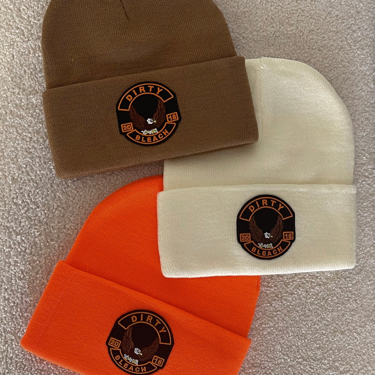 DB Eagle 🦅 Beanie – Dirty Bleach Studio